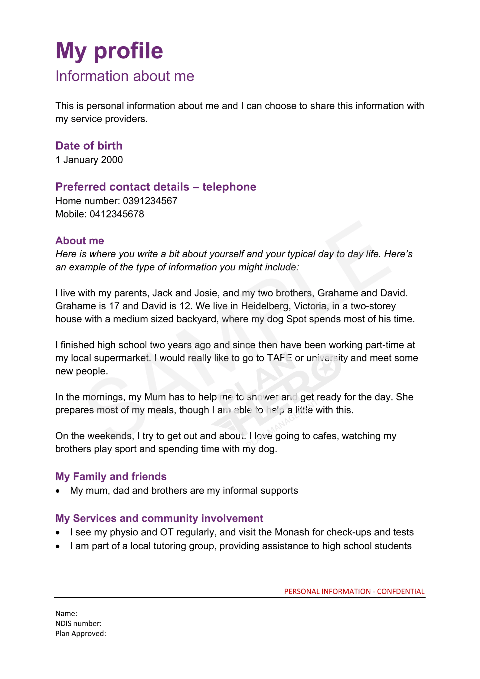How do I read my NDIS plan? - Plan Hero Plan Management