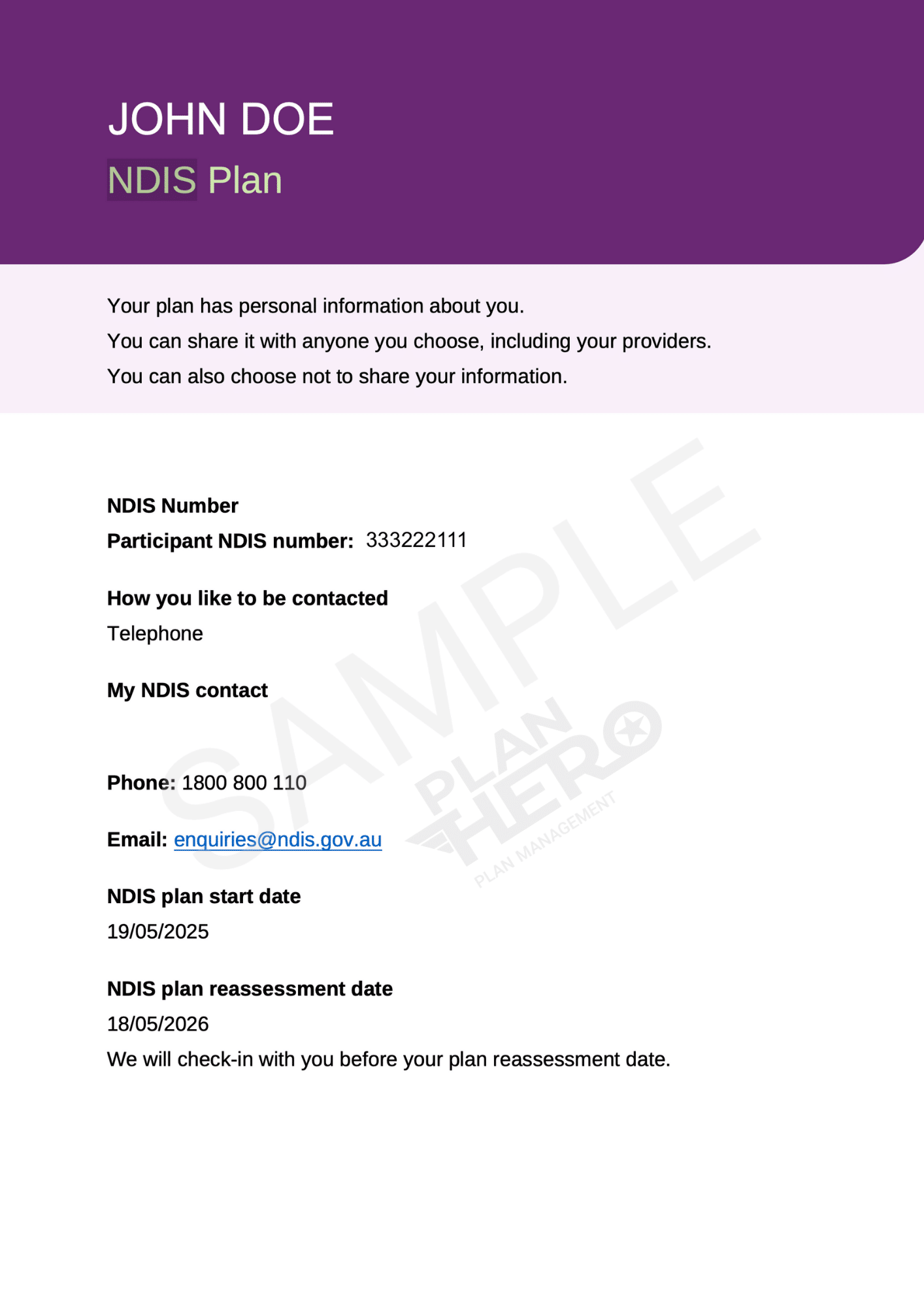 How do I read my NEW NDIS plan? - Plan Hero Plan Management